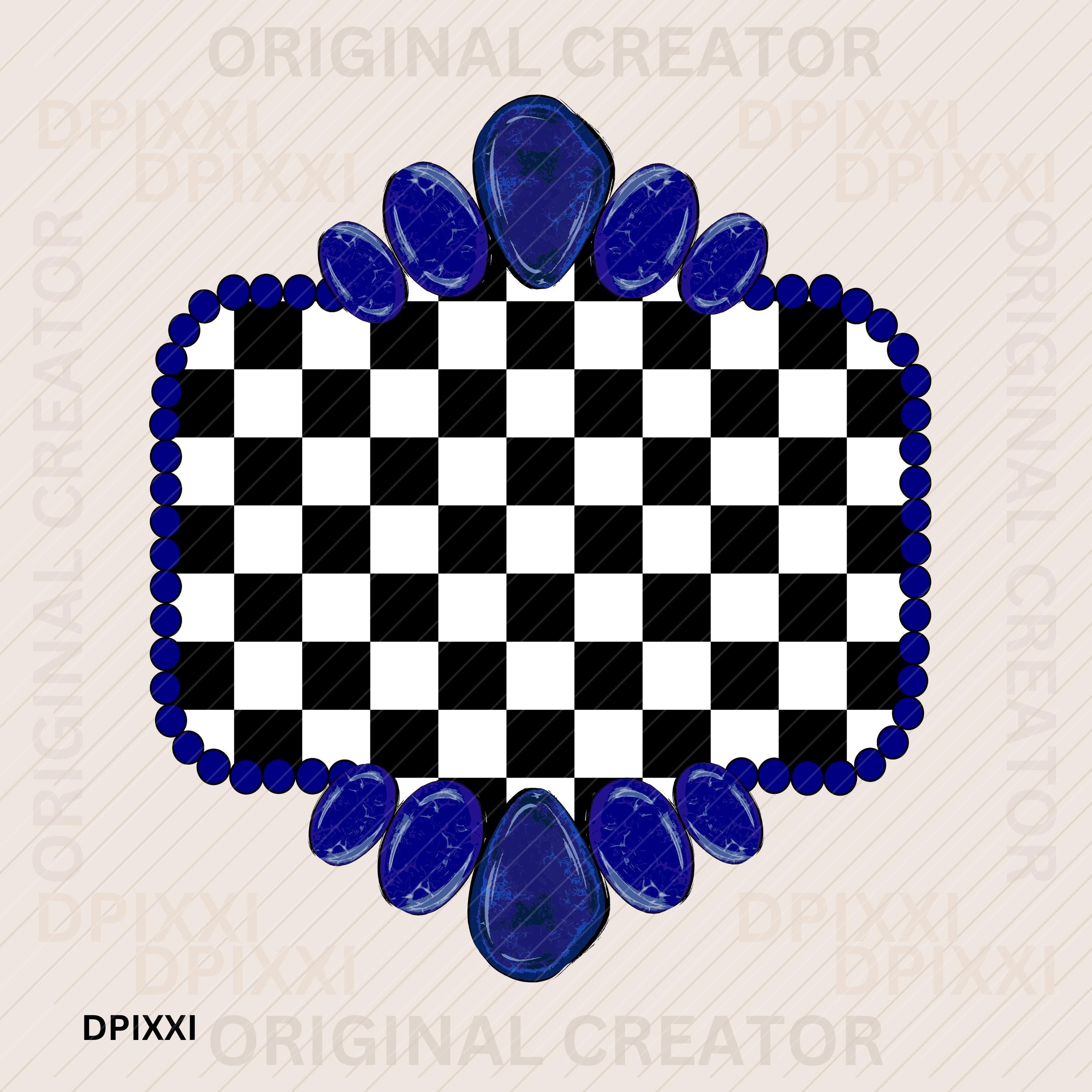 Bundle Color Turquoise Checker Frame Png * Turquoise Frame, Frame Art ...