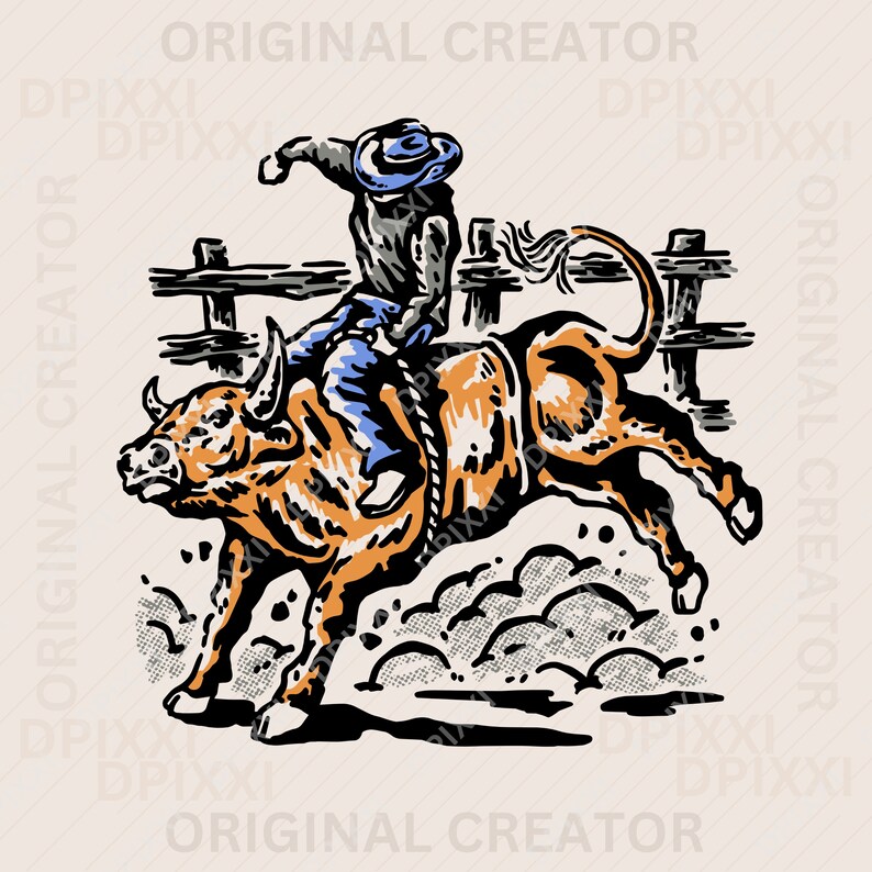 Be Bold PNG Western Png, Bucking Bull Png, Western Sublimation, Cowboy ...