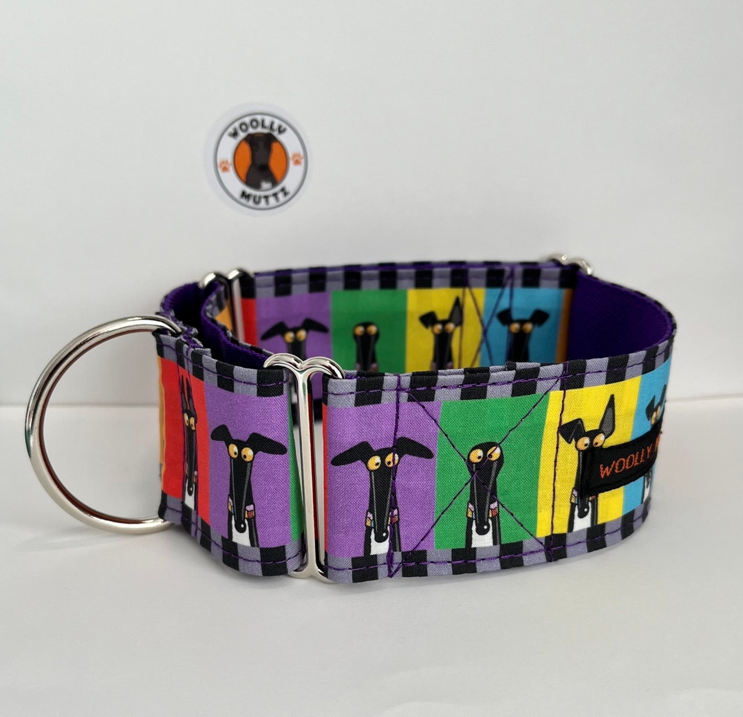 2martingale Collar Richard Skipworth Design Fabric With Soft Webbing ...