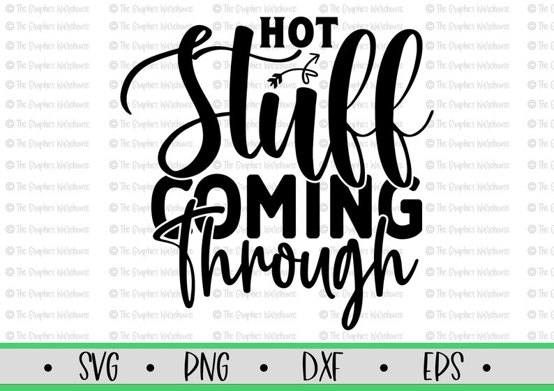 Hot Stuff Coming Through SVG Apron SVG Apron Clip Art Svg - Etsy UK