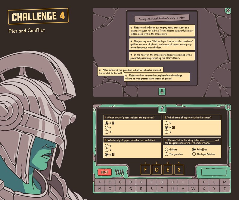 Digital 4th & 5th Grade Story Elements Escape Room for Kids | All-year ...