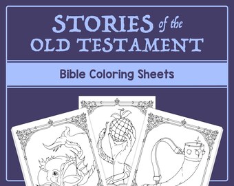 Old Testament Coloring - Etsy