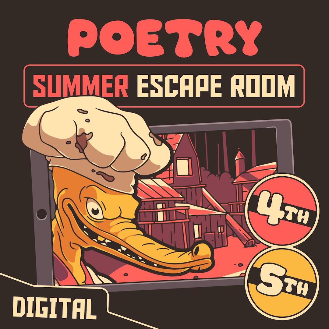 Summer Poetry Escape Room: 4th & 5th Grade ELA Review (digital) - Etsy