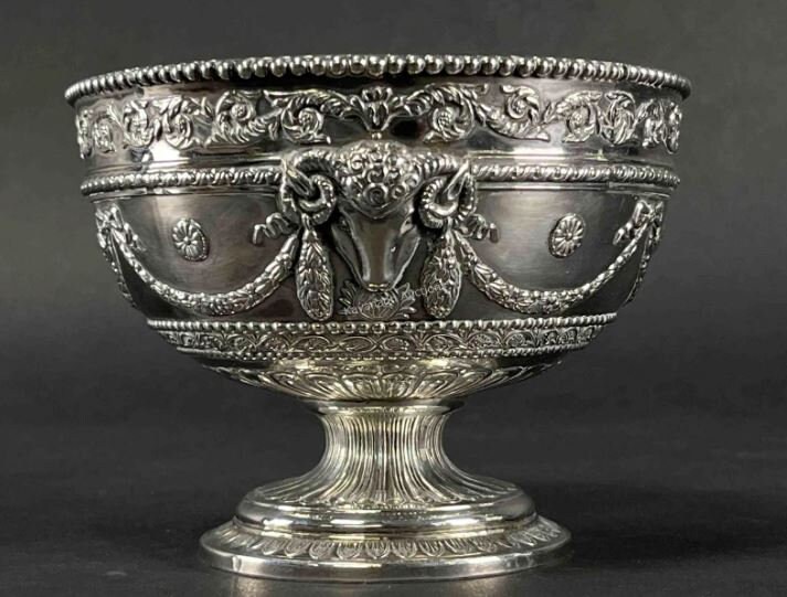 Corbell & Co Silver Rams Head Dish - Etsy