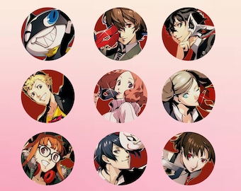 Persona 5 Pin | Etsy