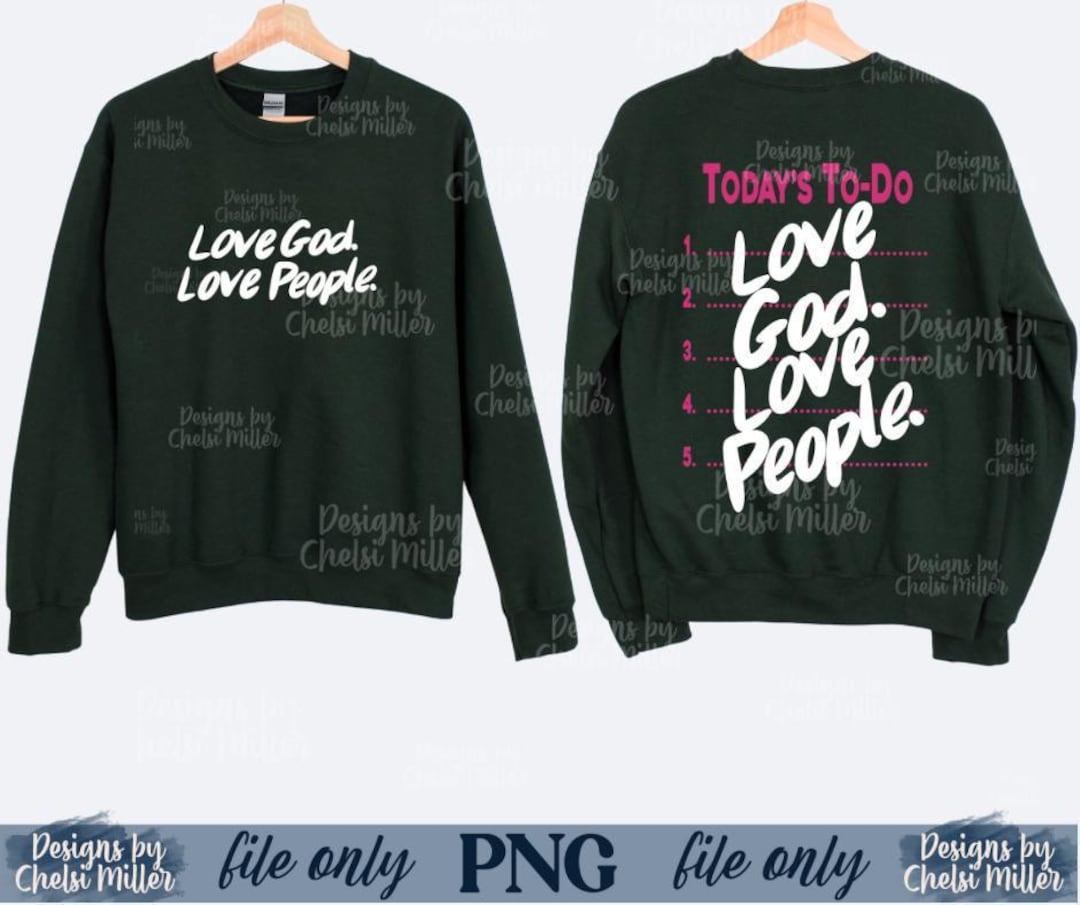 Christian Sweatshirt Design Png File Digital Download Scripture Designs ...