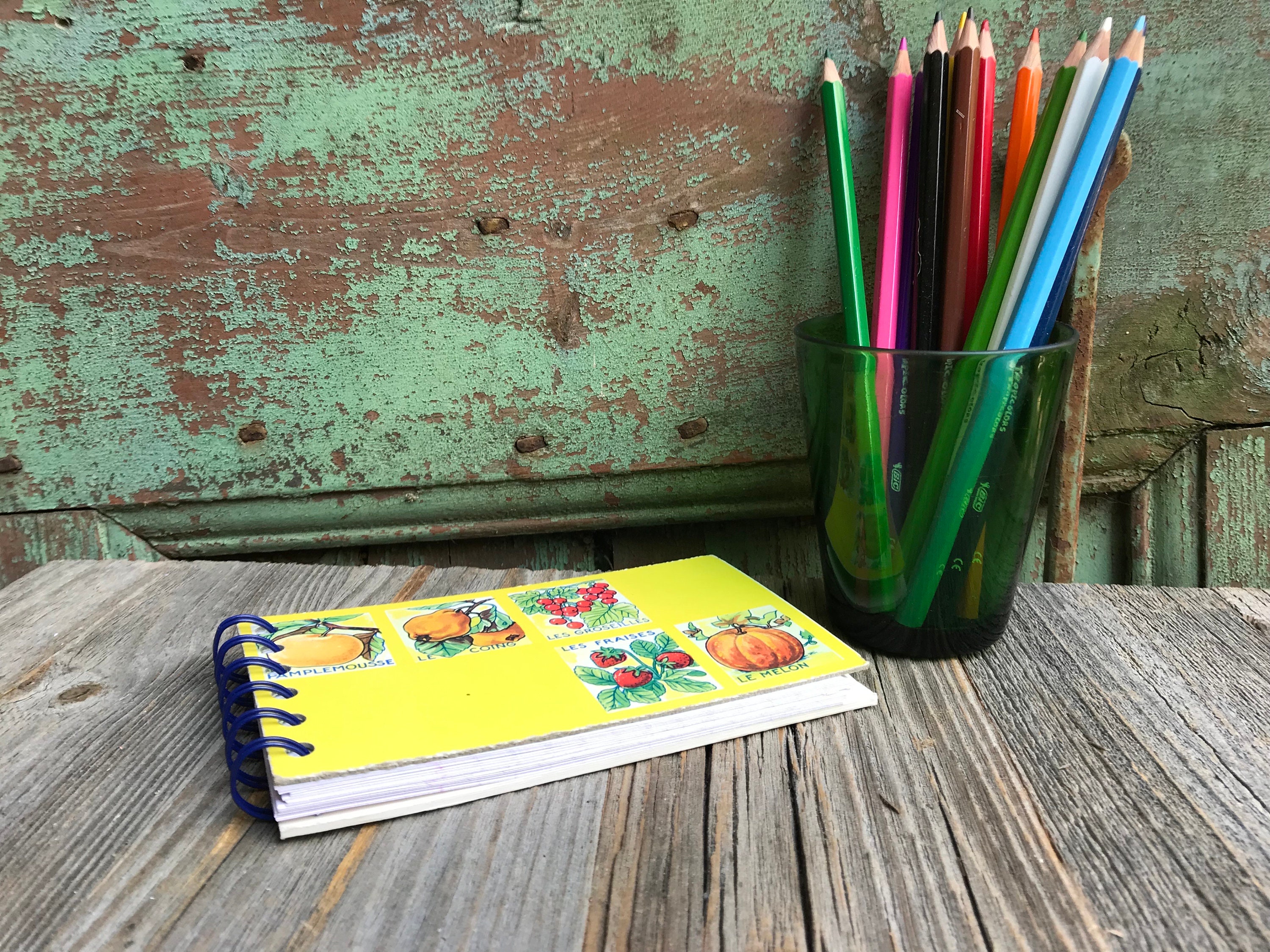 Garden Fruit Lottery Game Spiral Notebook Melon - Etsy