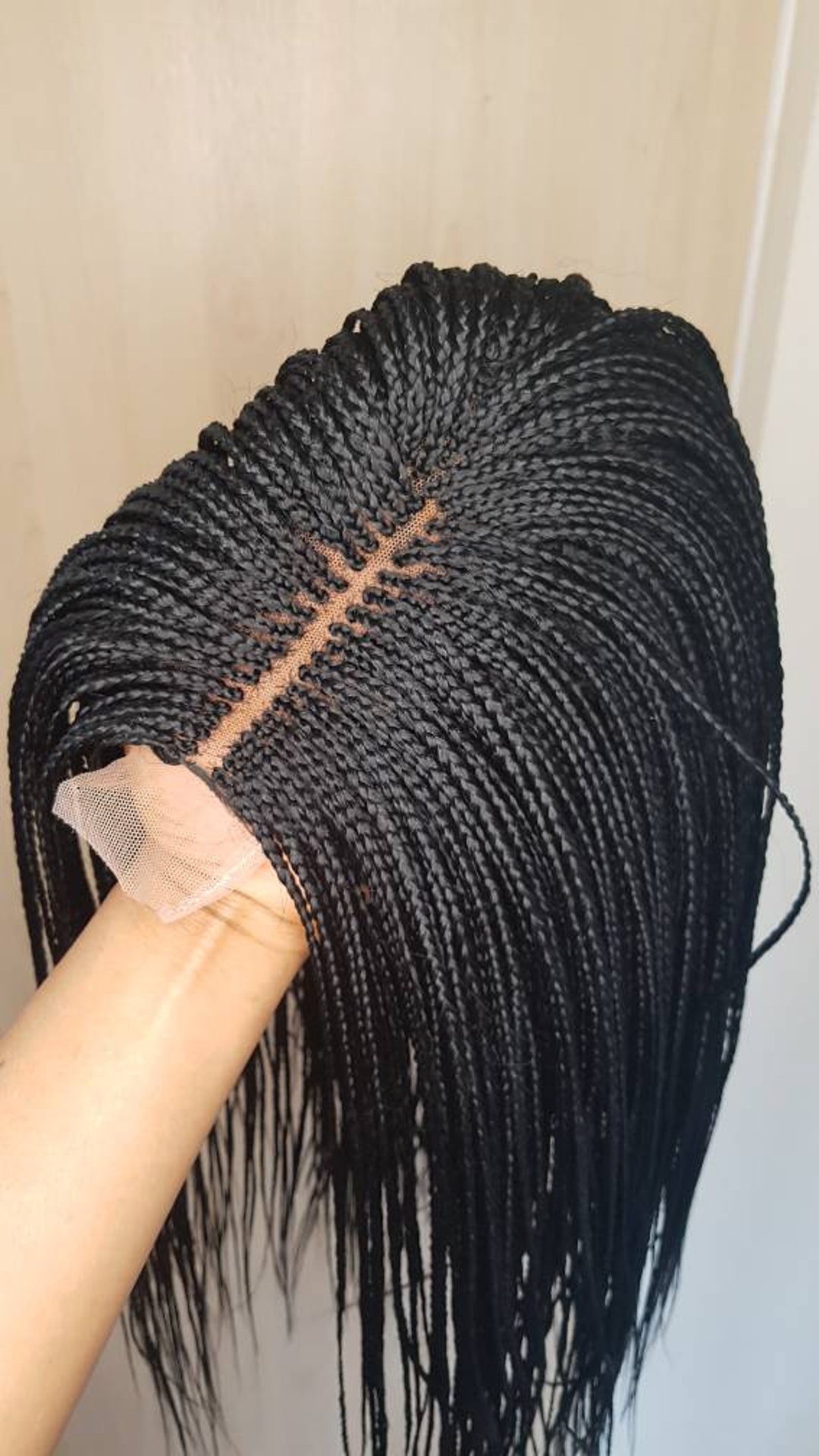 Micro Twist Wig, 12 Inches Micro Braids Wig, Short Braided Wig, Box ...