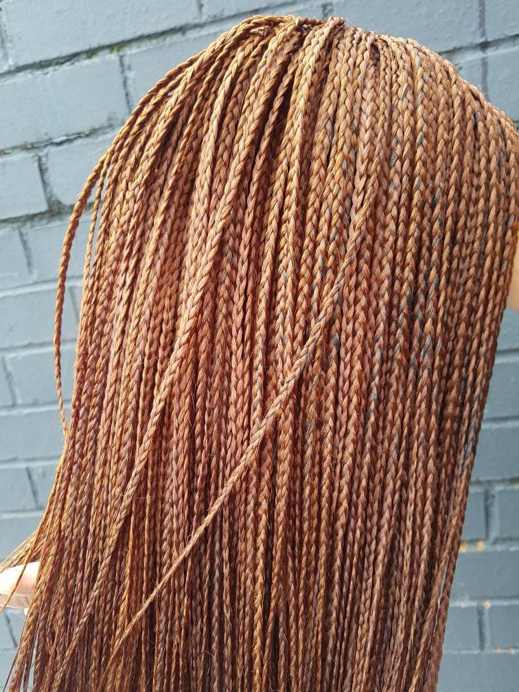 Colour 30 Shoulder Length 12 Tiny Braids Small Braids - Etsy