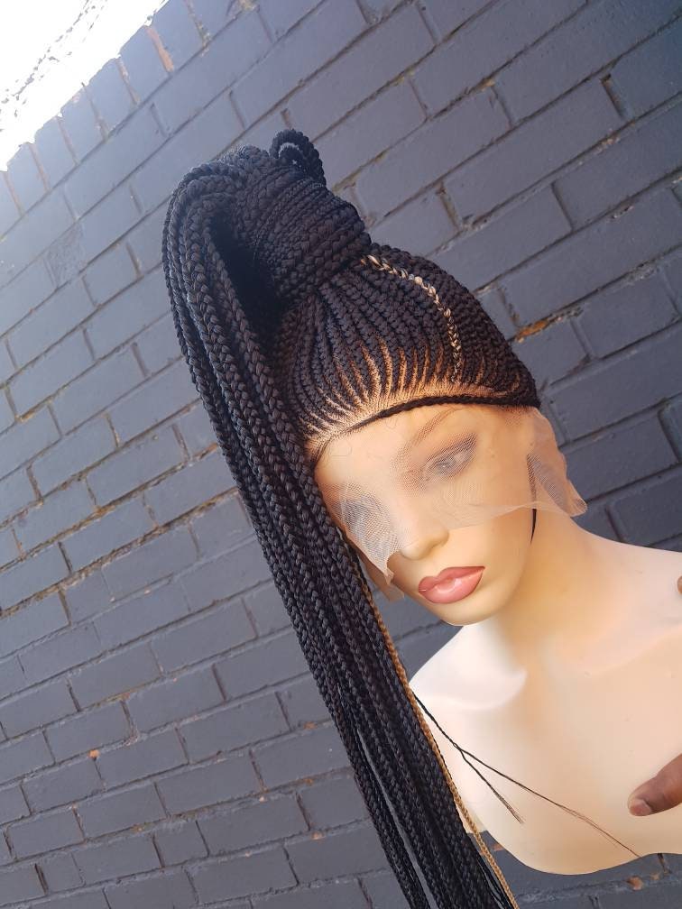Pony Braids Ponytail Braided Wig Braided Ponytail Ponytail - Etsy