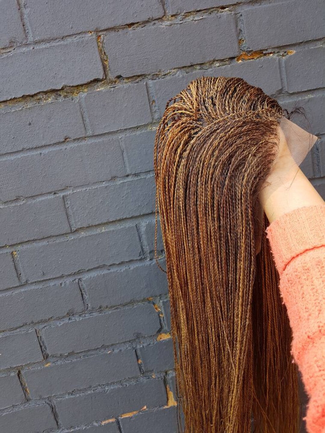Colour Mix Twist, Ombre Micro Twists Wig, Gorgeous Blonde Wig. 13x4 ...