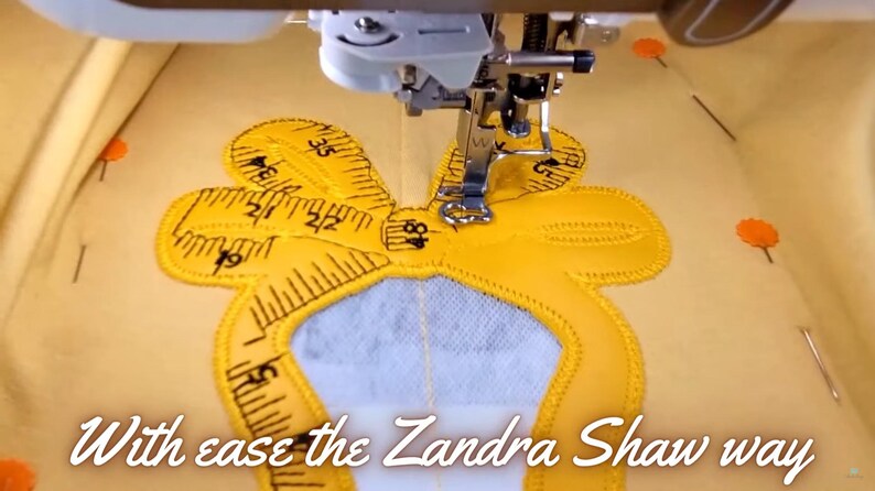 Sewing Tape Measure Bow Applique_5x7", 6x10" - Etsy