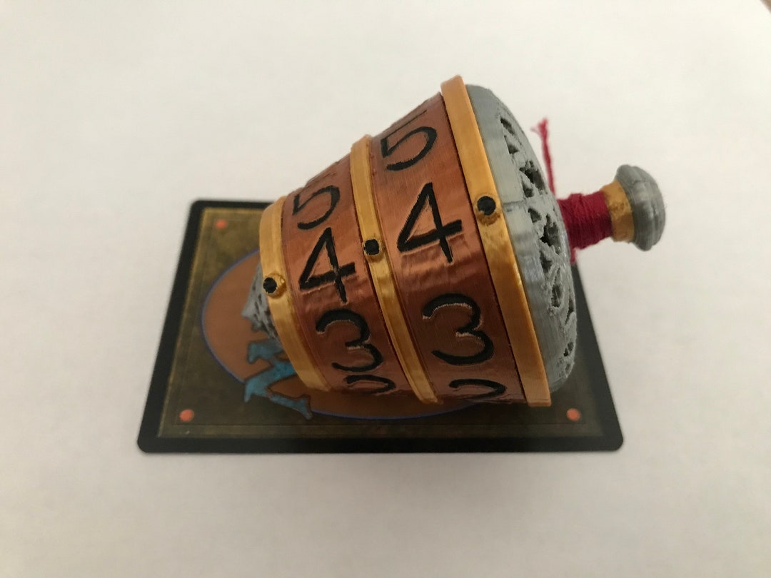 3D Printed & Hand-painted Top Life Counter for MTG Magic: the Gathering ...
