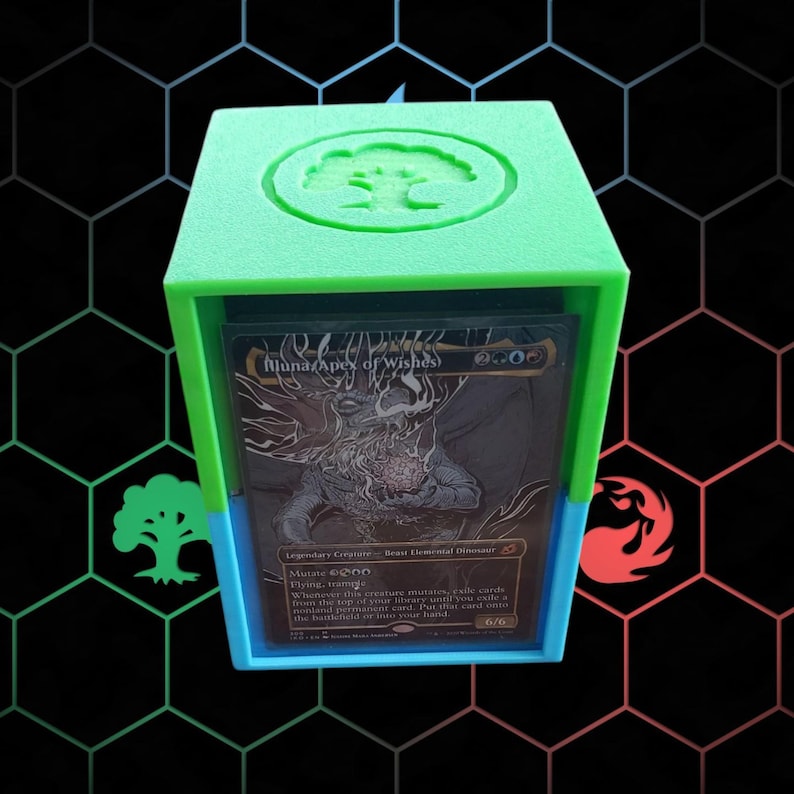 Illuna, Apex of Wishes MTG Commander Deck: Custom EDH Deck With Sleeves ...
