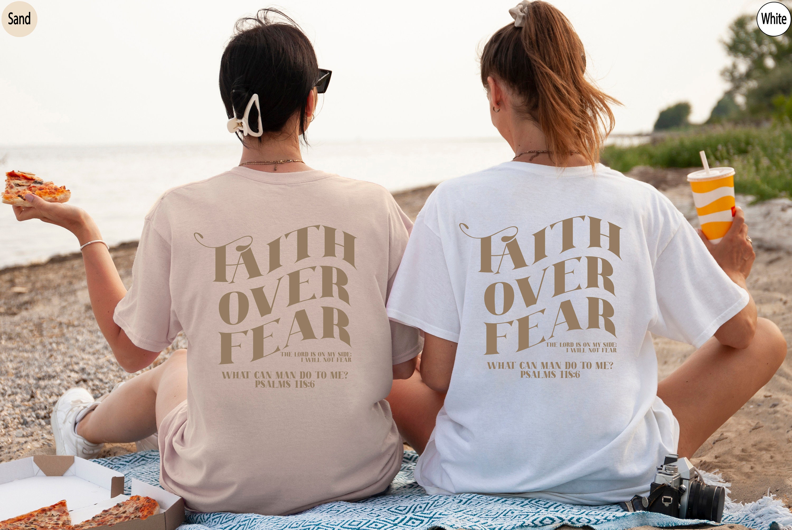 Faith Over Fear Hoodie Faith Sweatshirt Bible Verse Shirt - Etsy