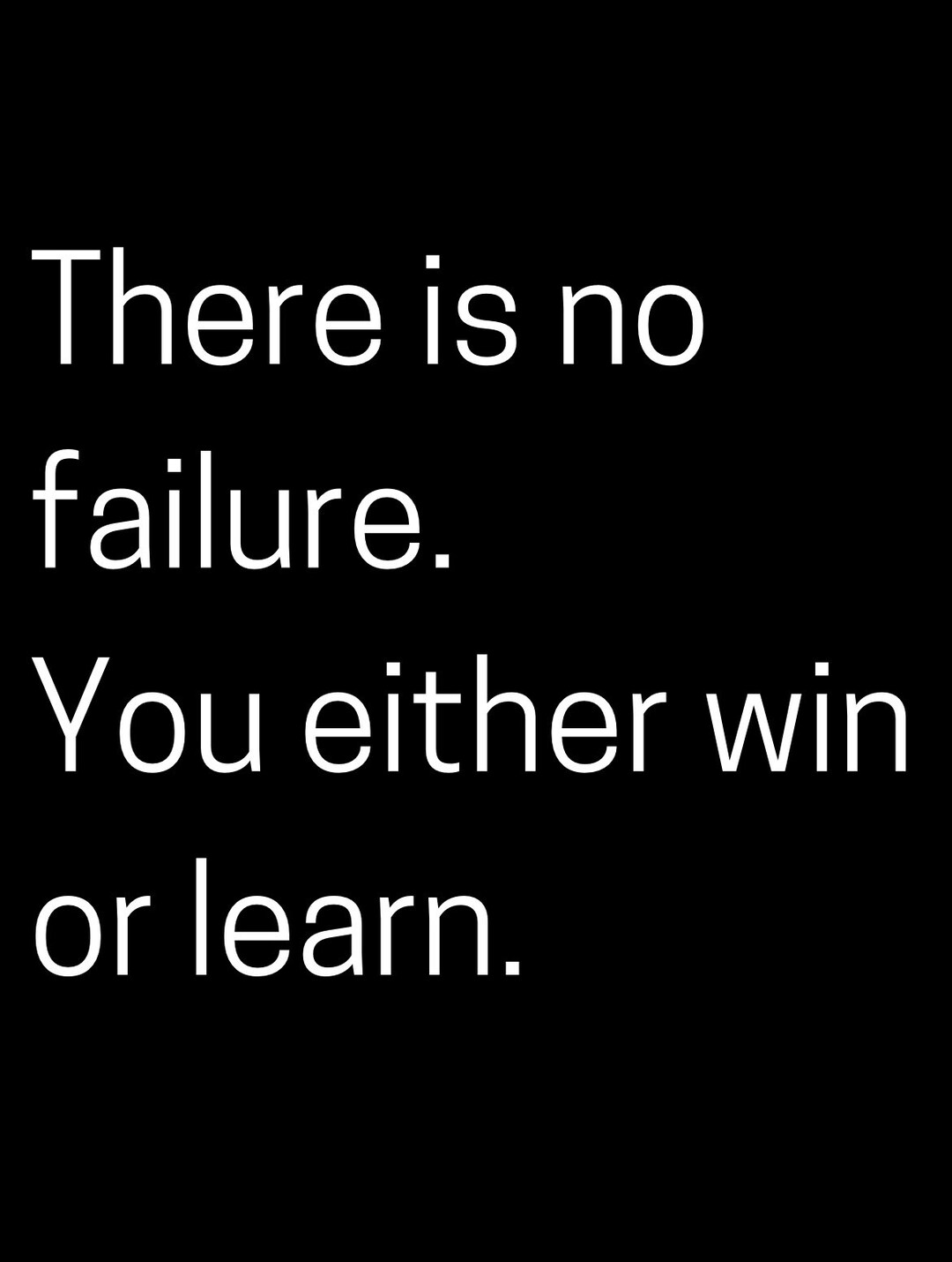 No Failure Motivational Poster 18x24 - Etsy UK