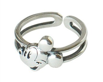 Mickey Mouse Ring - Etsy