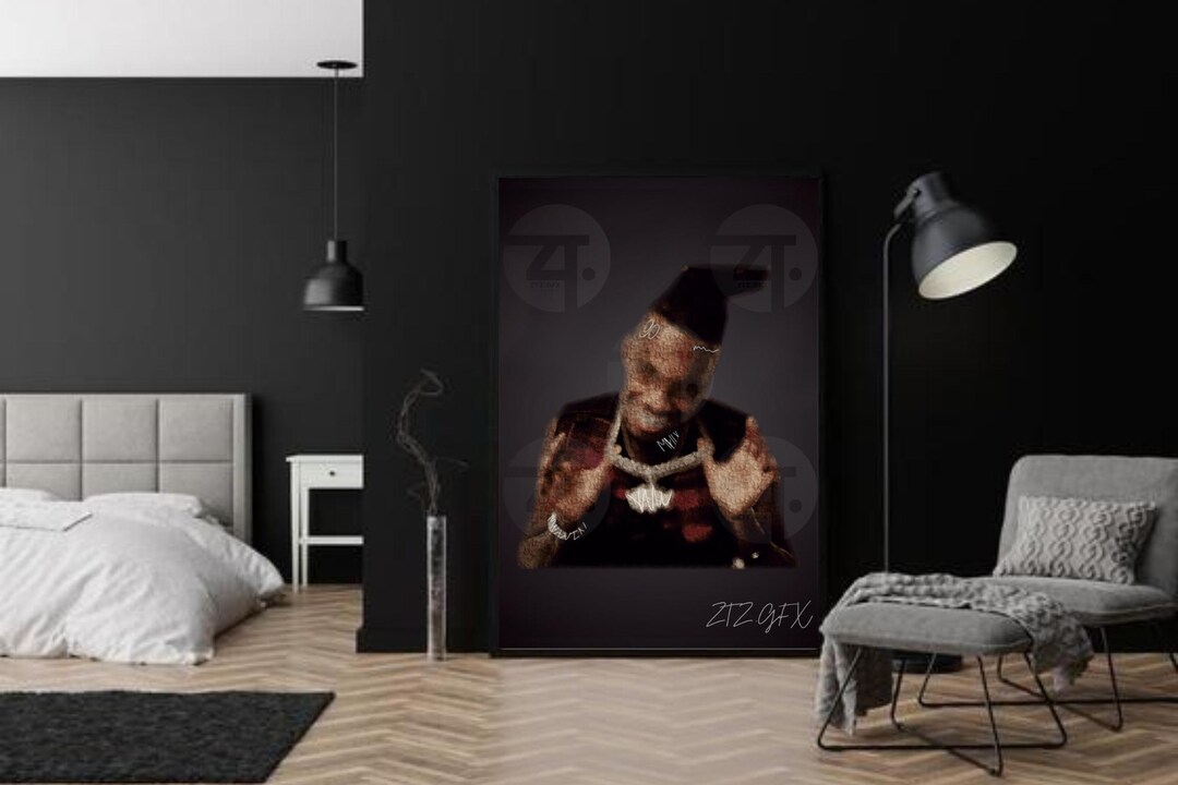 YNW Melly - Printable Poster - Rapper Wall Art, Digital Download Decor ...