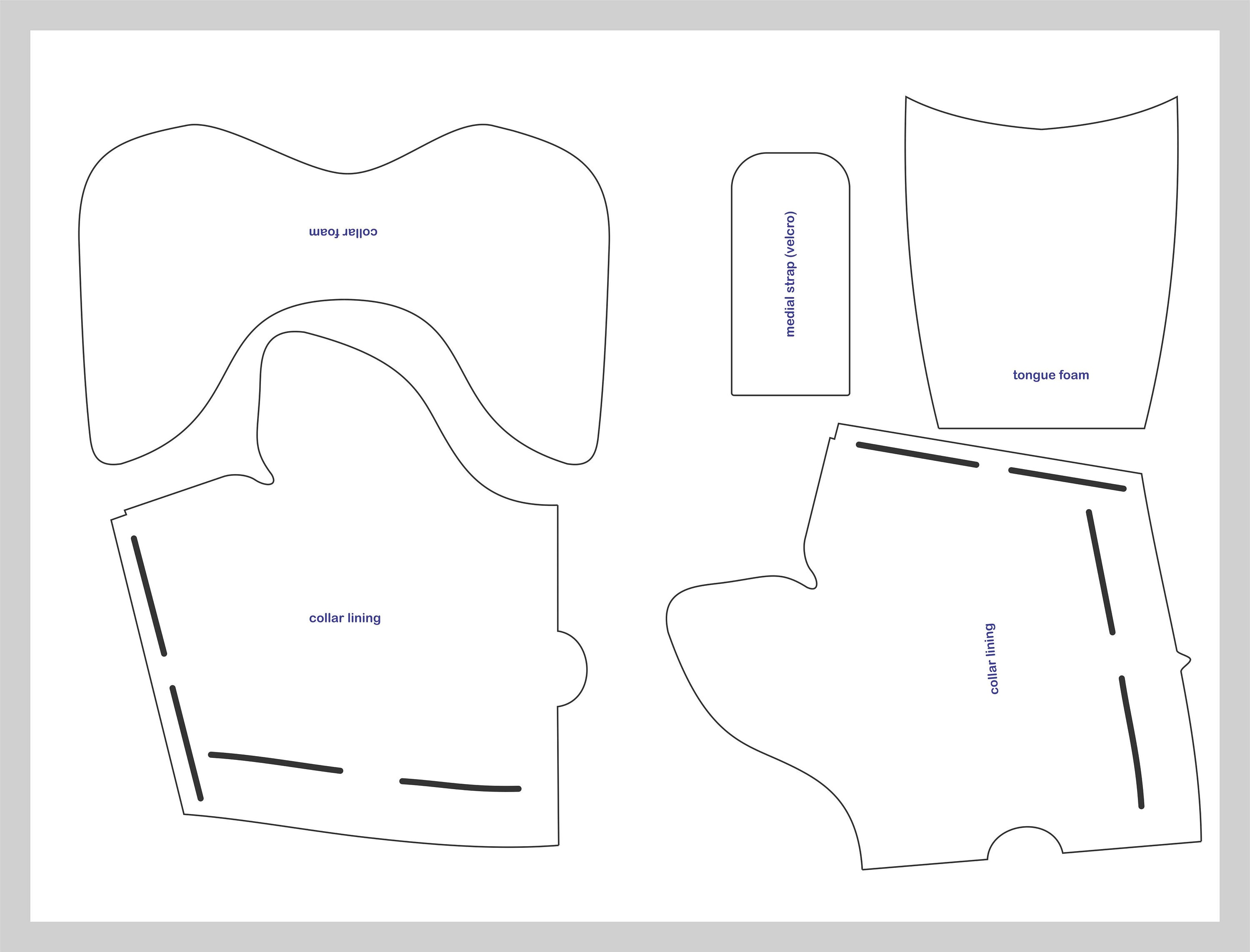 Sneaker Pattern - Etsy