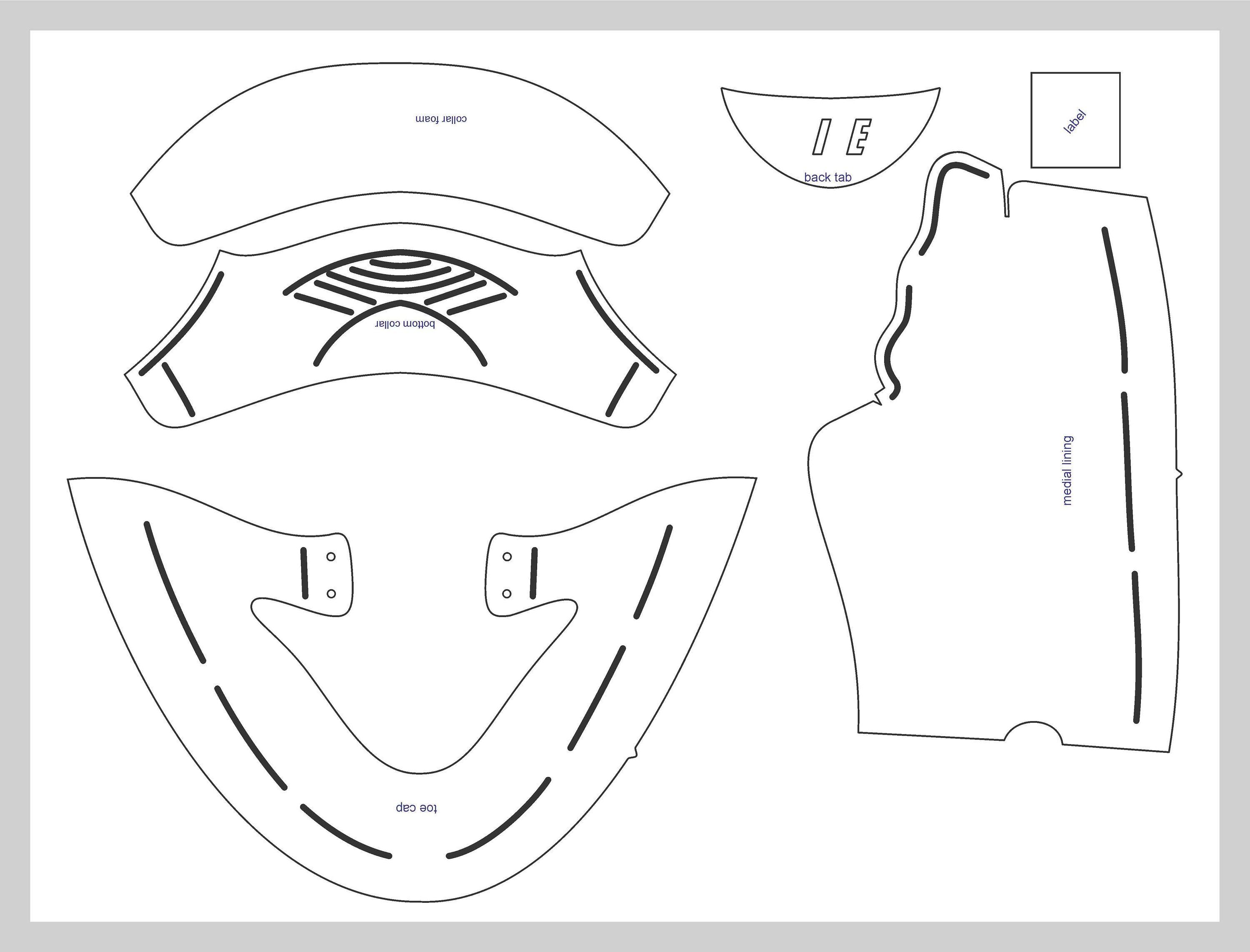 Sneaker Pattern - Etsy