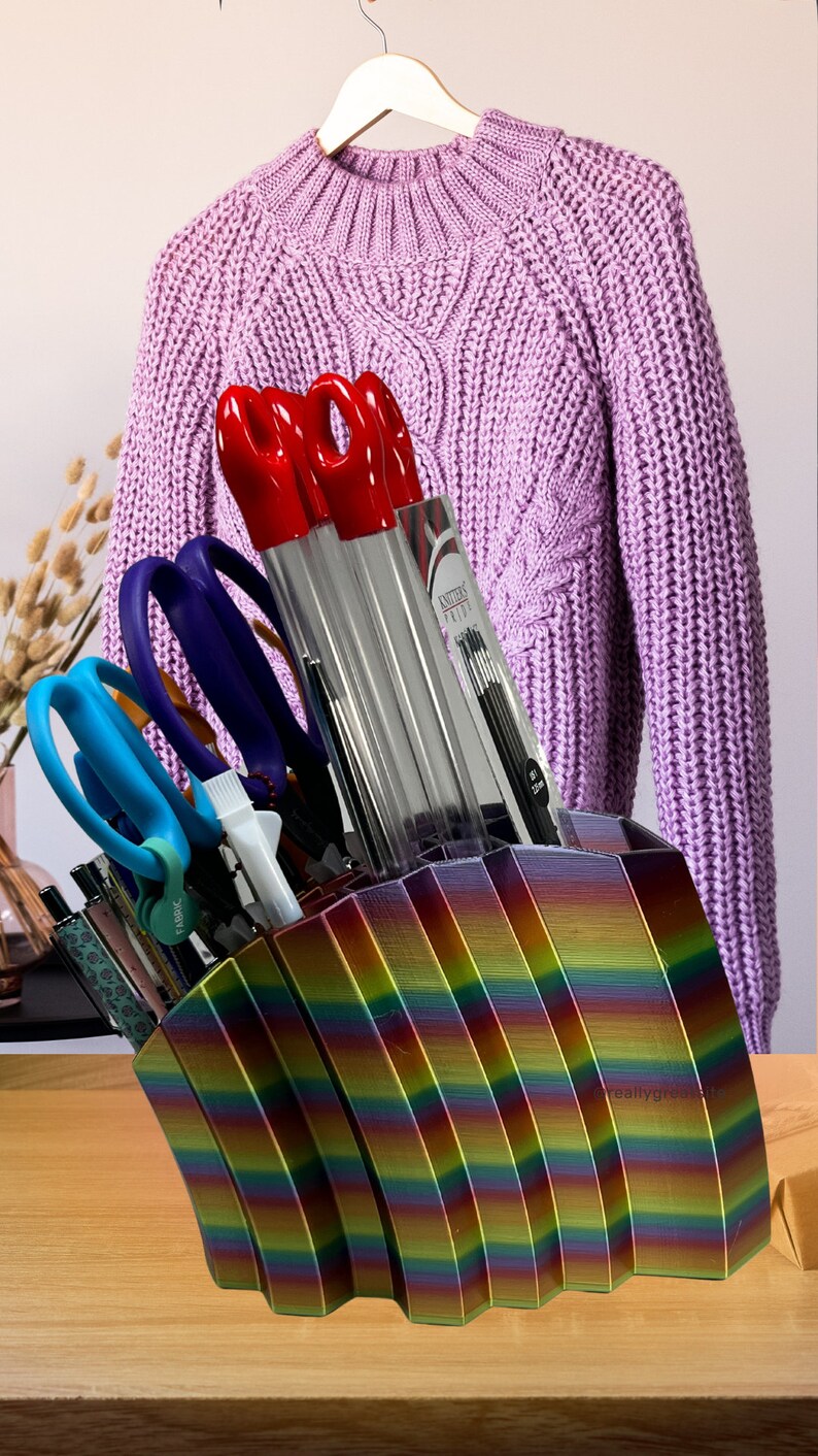 The Knitting Caddy-your Trusty Side Kick for Yarn-tastic Adventures - Etsy