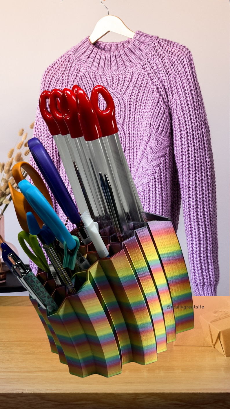 The Knitting Caddy-your Trusty Side Kick for Yarn-tastic Adventures - Etsy