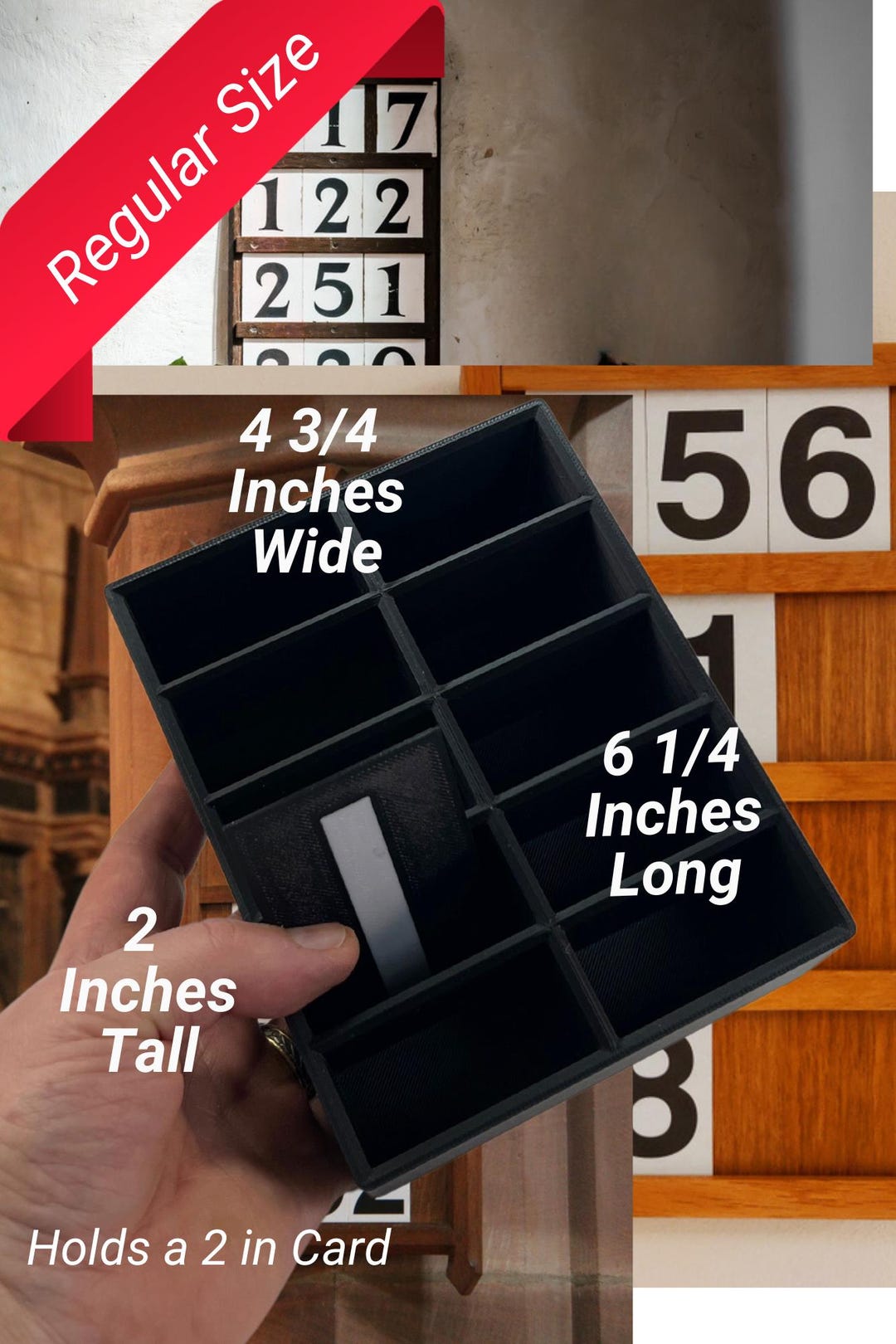 Hymn Board Number Box – 4 Sizes - Scalable Options for Elegant Worship ...