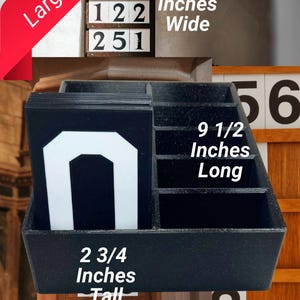 Church Hymn Board Number Box in Classic Black - 2 Sizes - Etsy