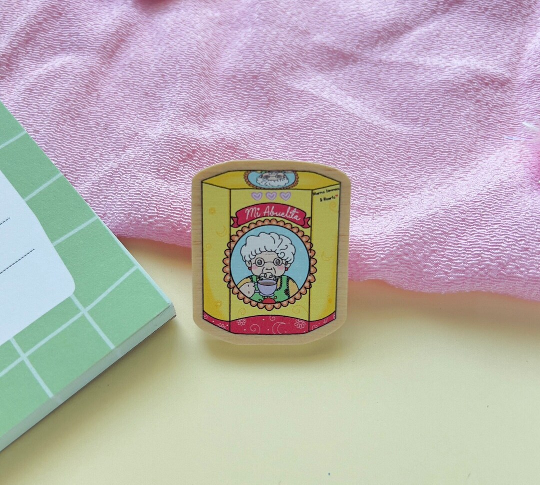 Chocolate Abuelita Pin Eco Friendly Pin Concha Pin Mexican Pin Latina Pin Pins For Bag