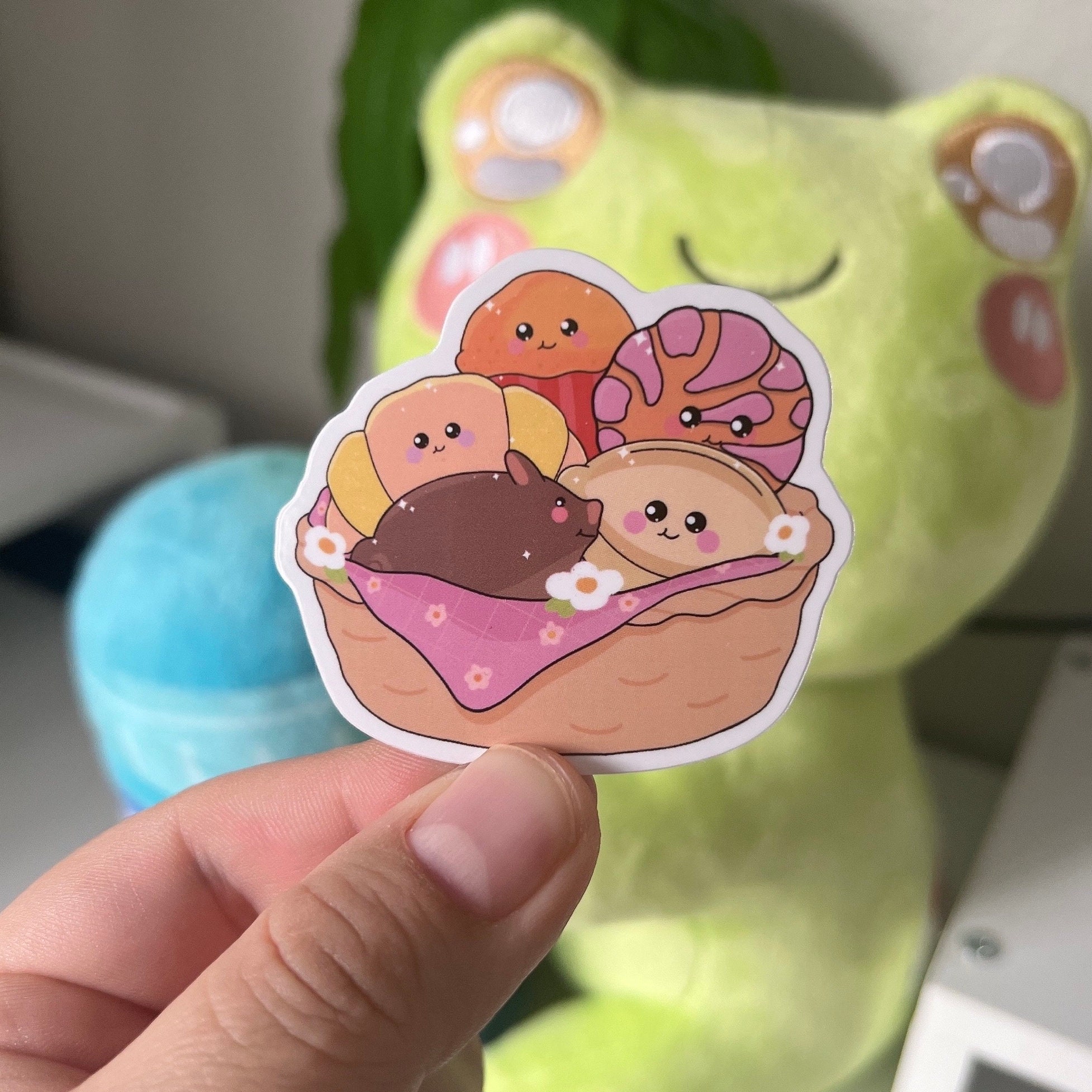 Pan Dulce Sticker, Concha Sticker, Bakery Sticker, Vinyl Sticker, Latin ...