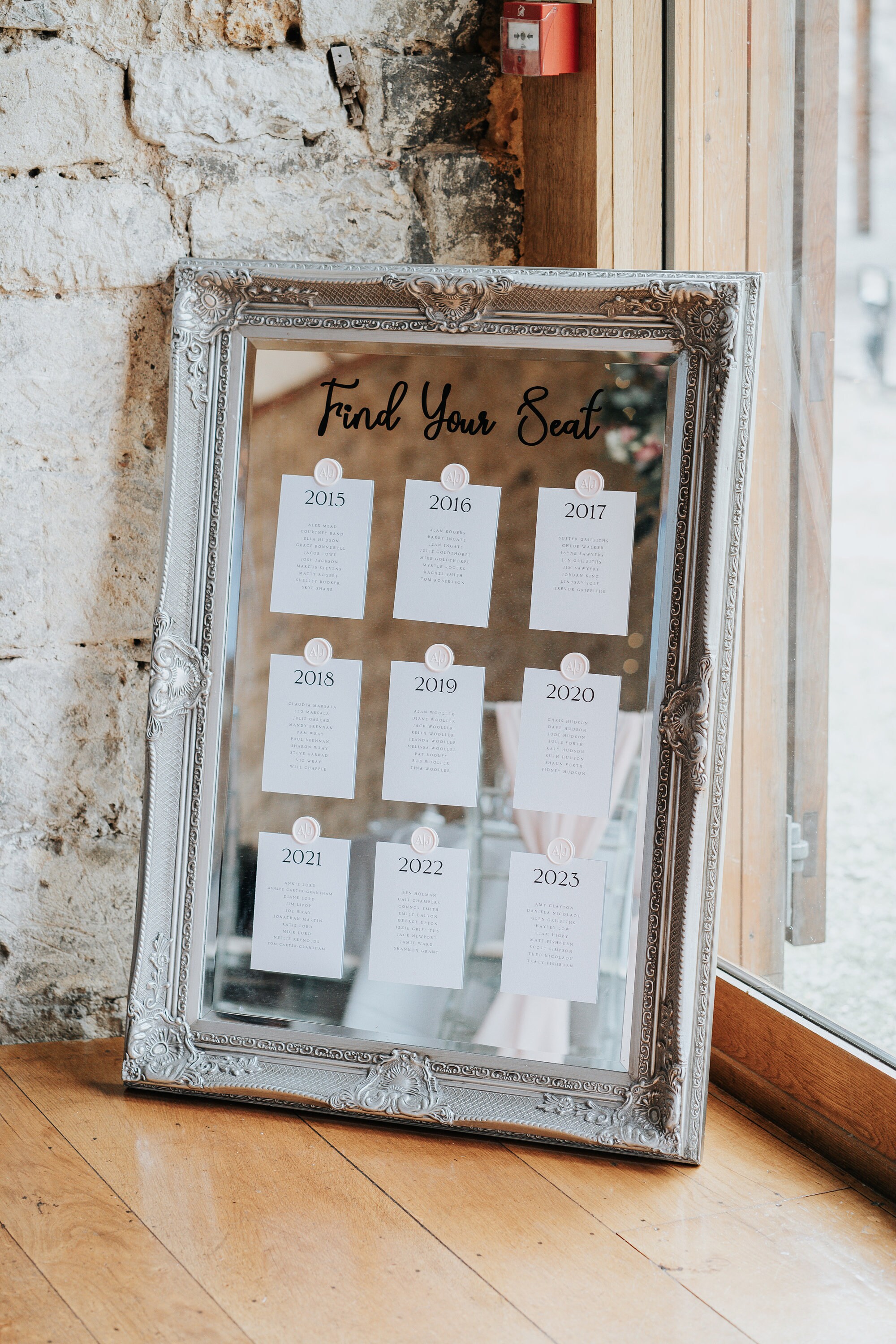 A5 Table Plan Template - Etsy