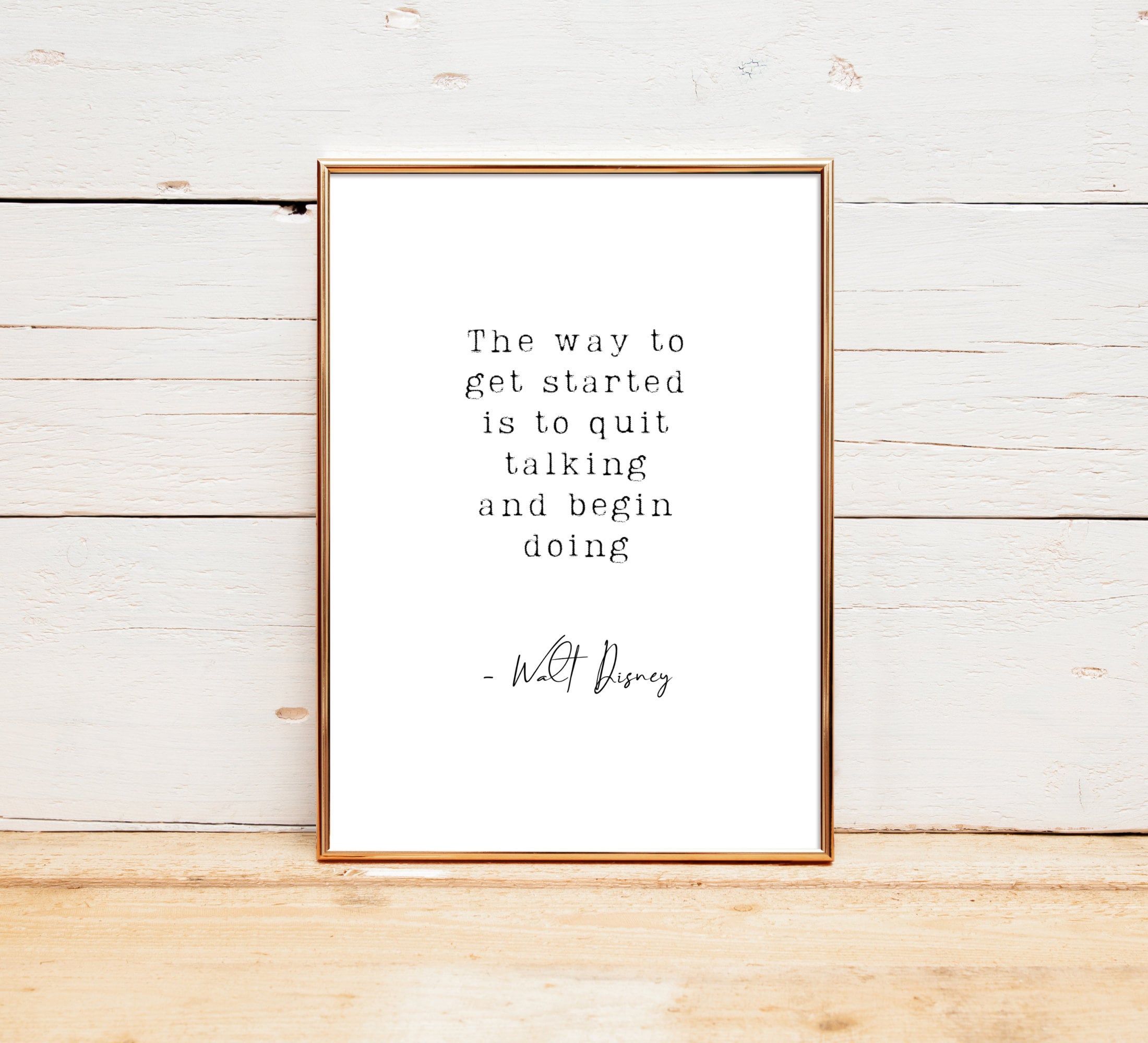 Disney Quote Wall Art, Walt Disney Quote Prints, Inspirational Wall Art ...