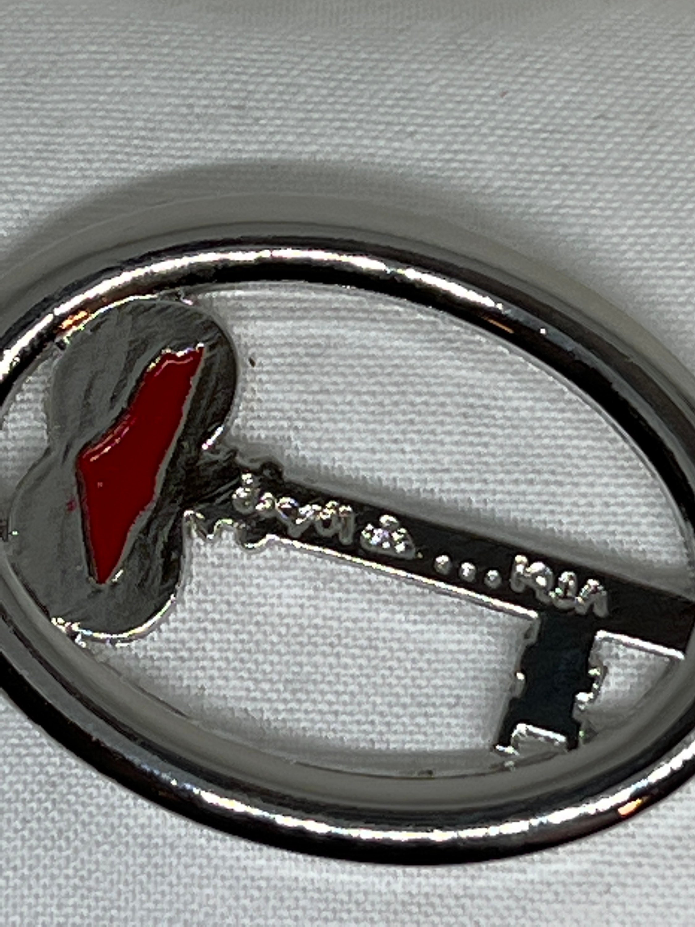 Palestinian Key Silvertone Keychain - Etsy