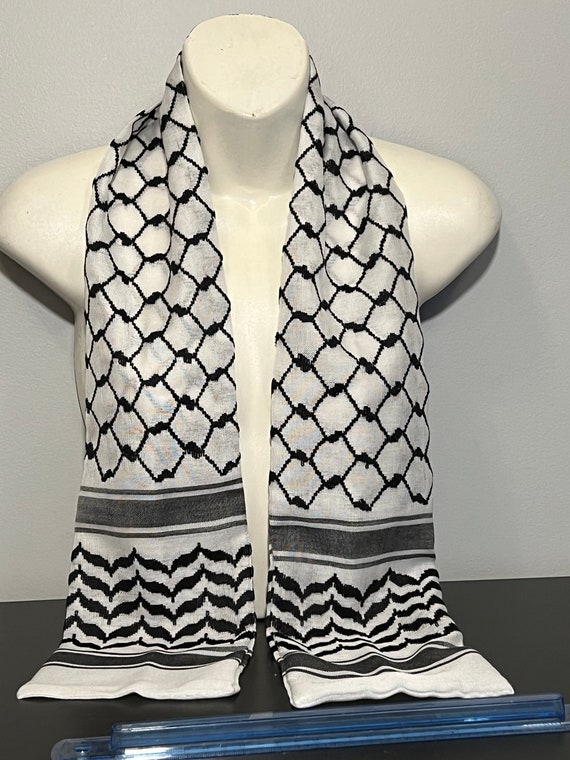 Authentic Palestinian Keffiyeh Sash Scarf Great for Wedding - Etsy
