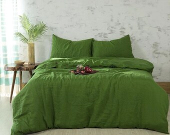 Green Fern Bedding - Etsy