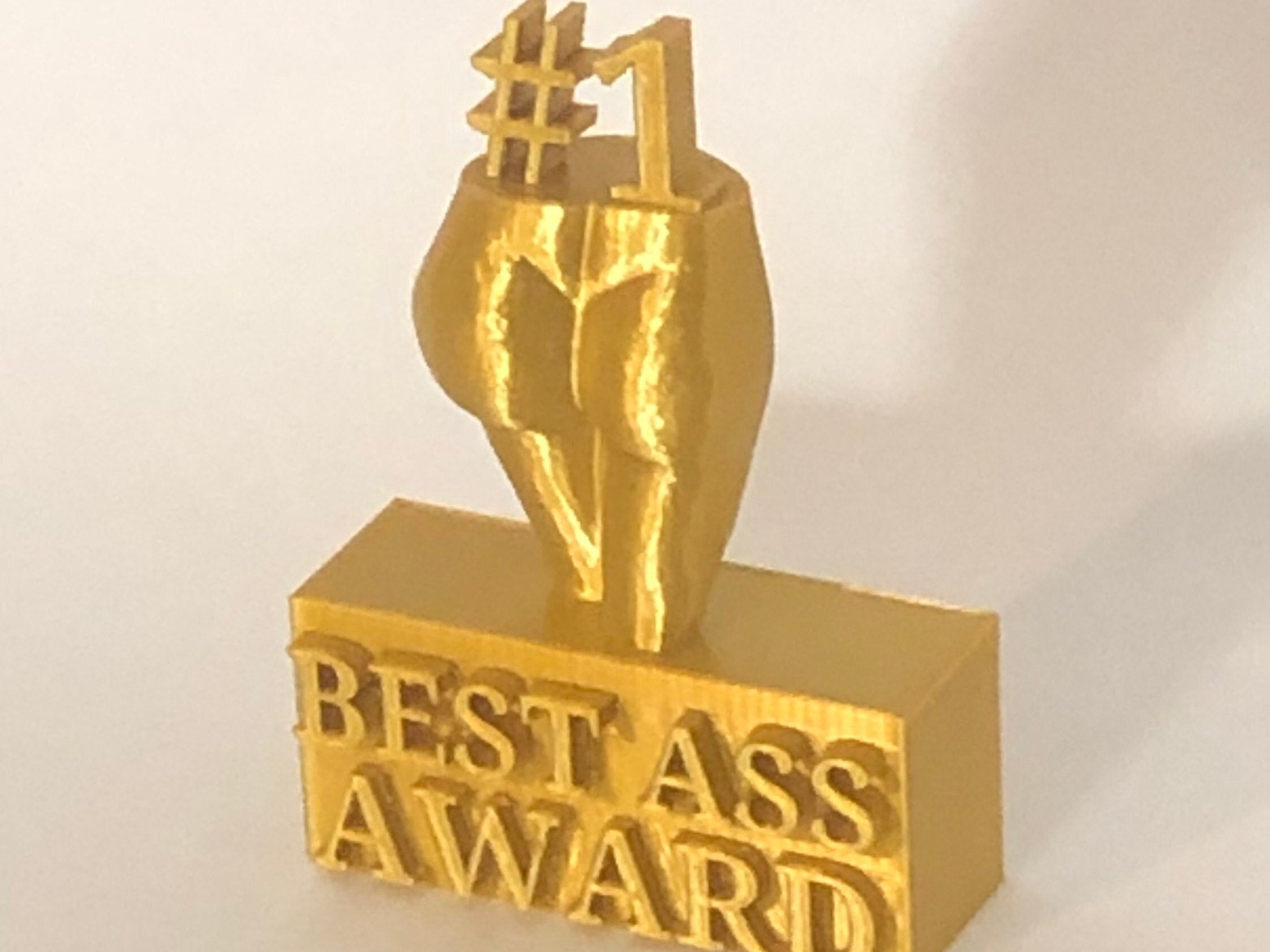 Best Ass Award small - Etsy