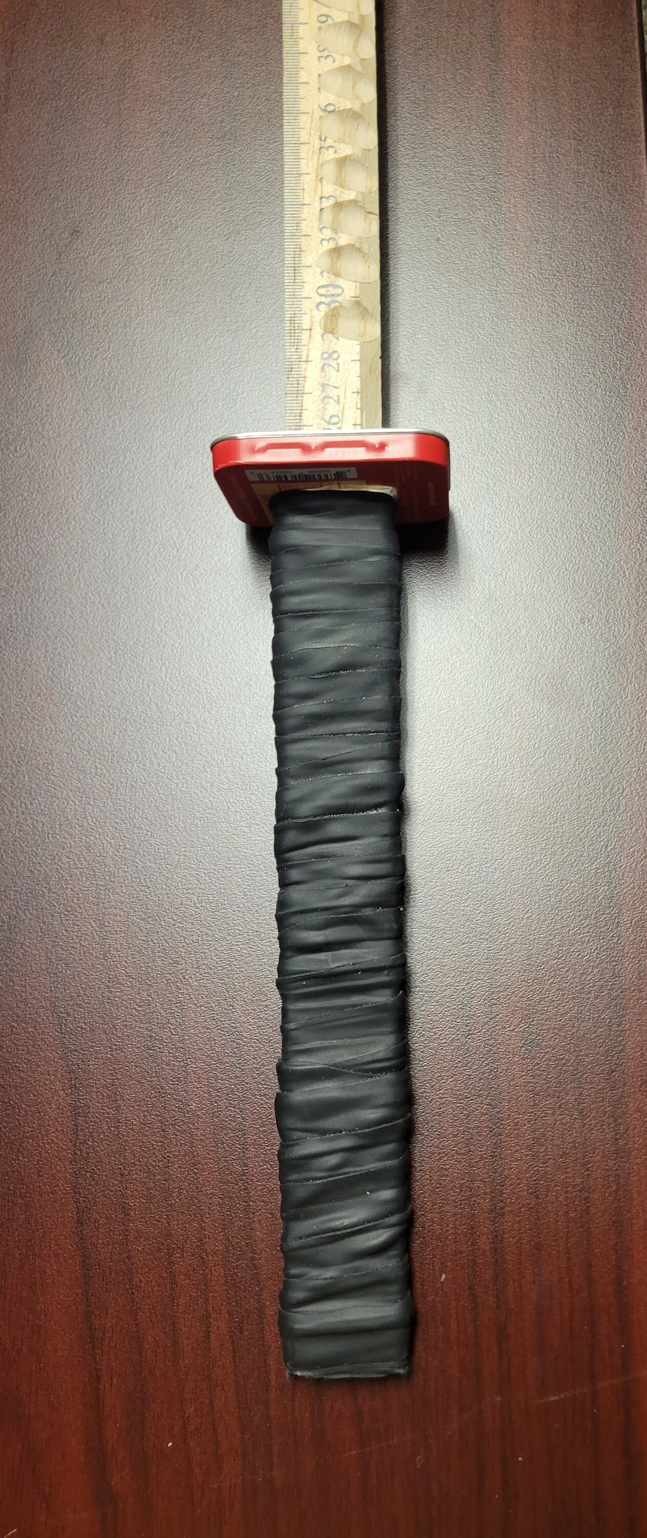 Custom Wooden Yard Stick/ Ruler Sword Made to Order. Ninjato, Katana ...