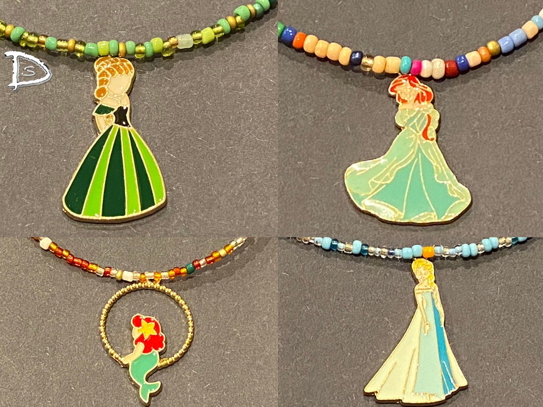 Princess Necklace Disney Princess Inspired Necklace Boho Bohemian ...