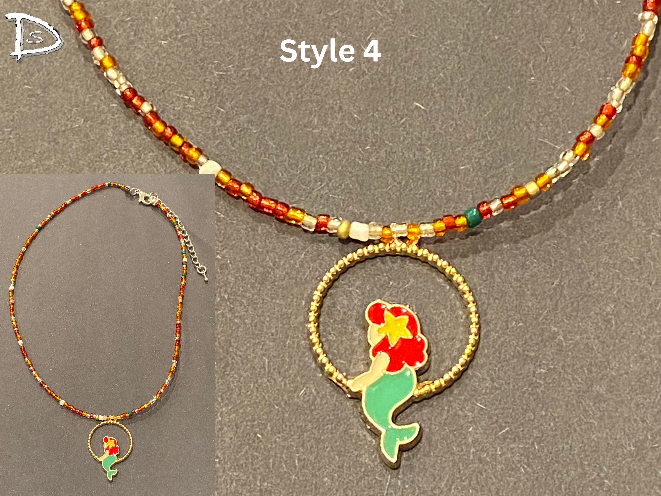 Princess Necklace Disney Princess Inspired Necklace Boho Bohemian ...