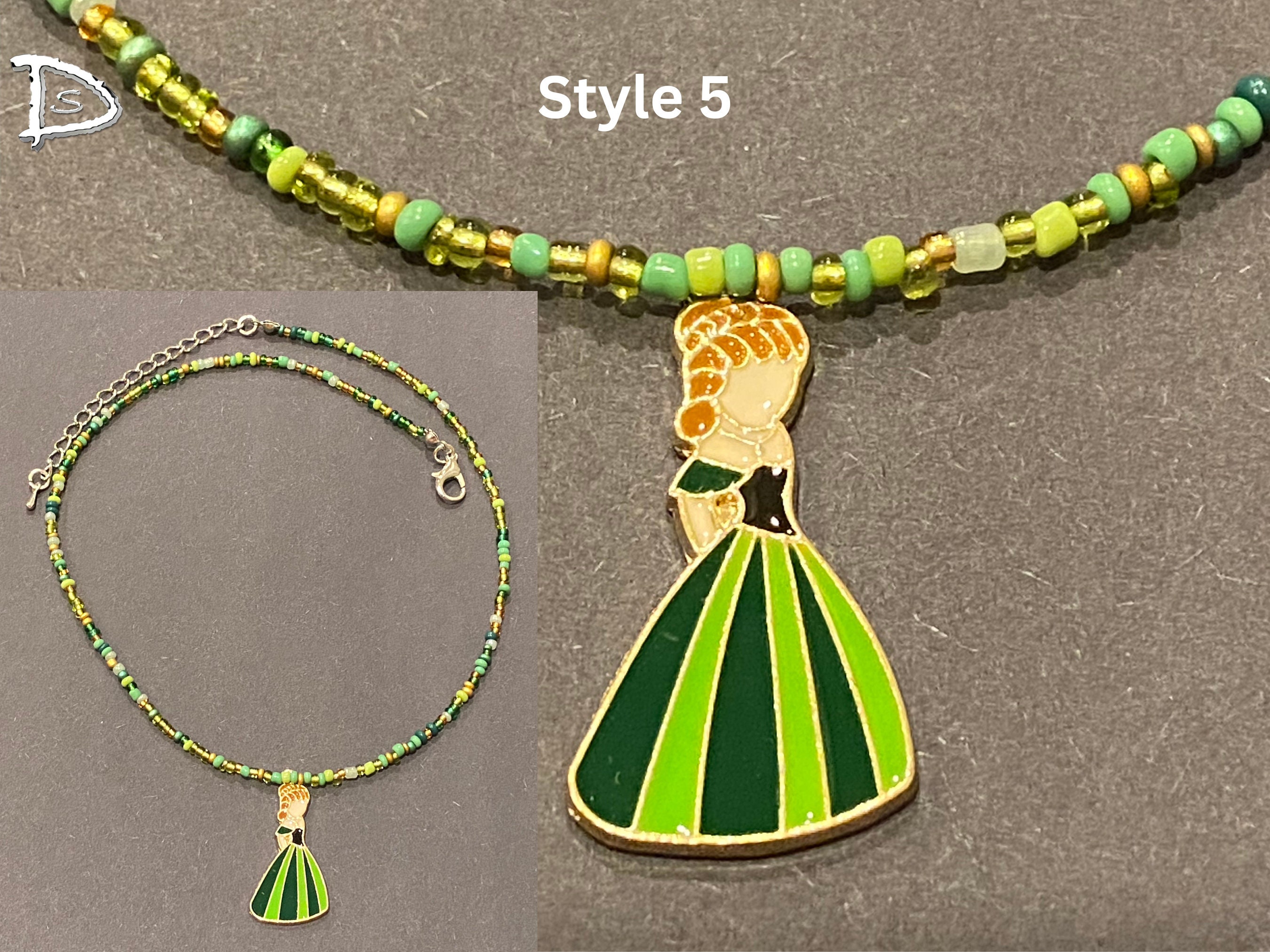 Princess Necklace Disney Princess Inspired Necklace Boho Bohemian ...