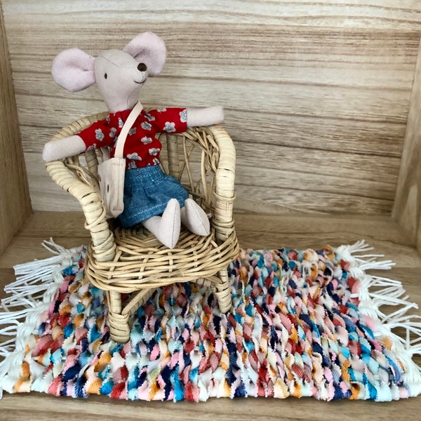 Pink Dollhouse Rug - Etsy