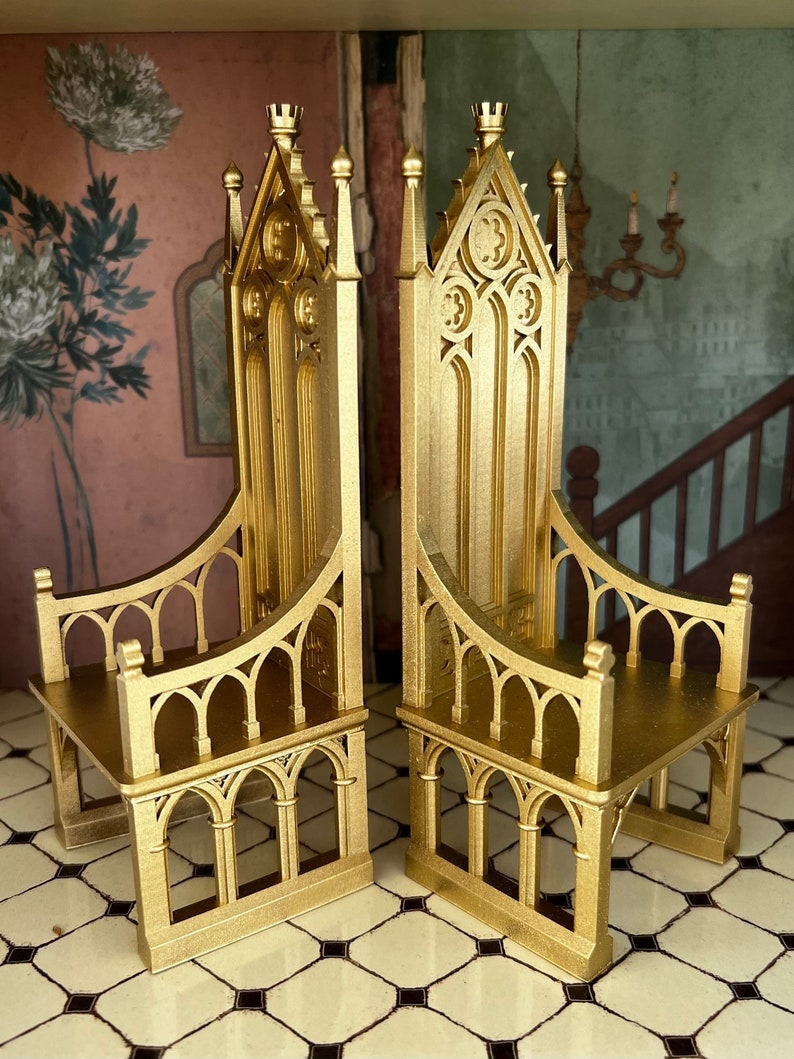 Medieval Royal Throne Set for Maileg Mice - Etsy