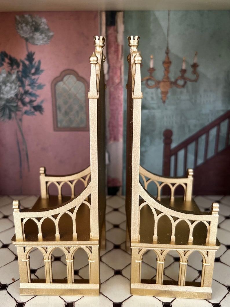 Medieval Royal Throne Set for Maileg Mice - Etsy
