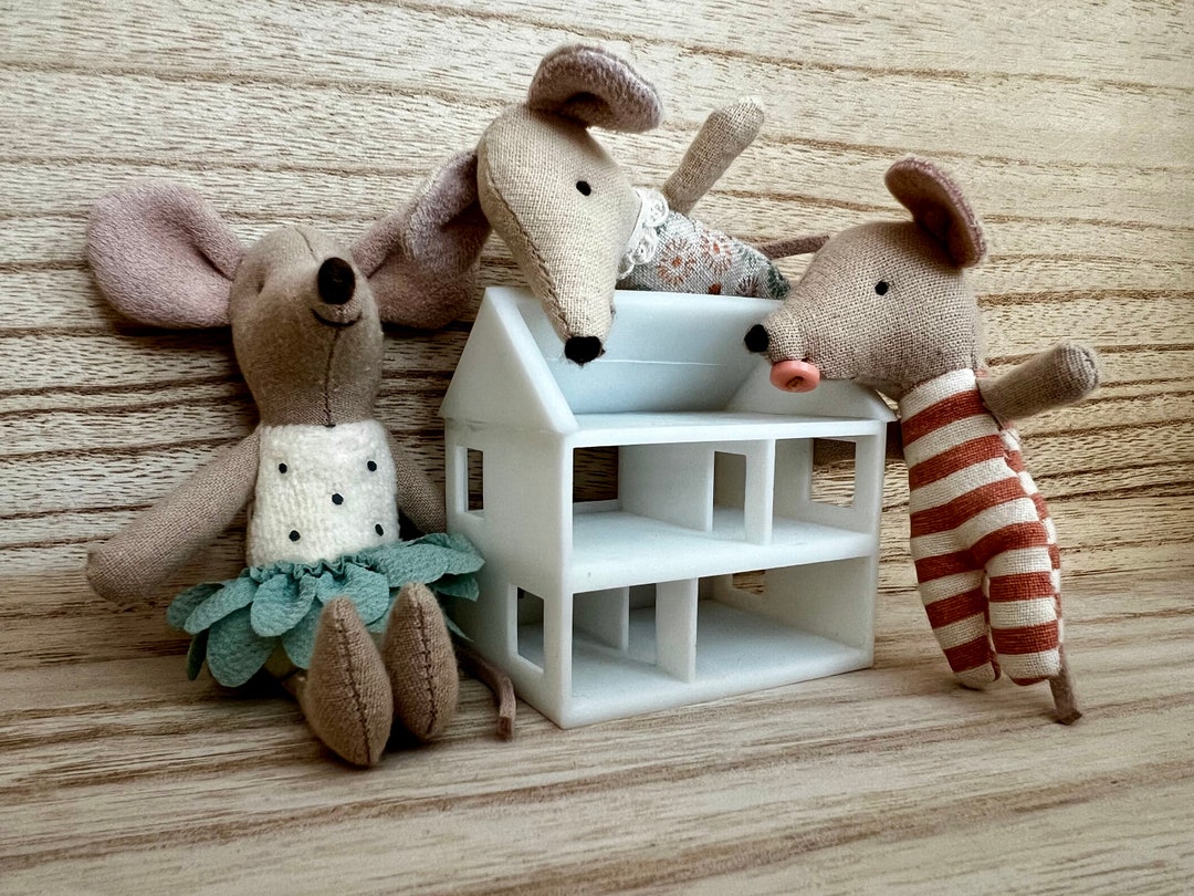 Miniature Dollhouse for Maileg Mice - Etsy