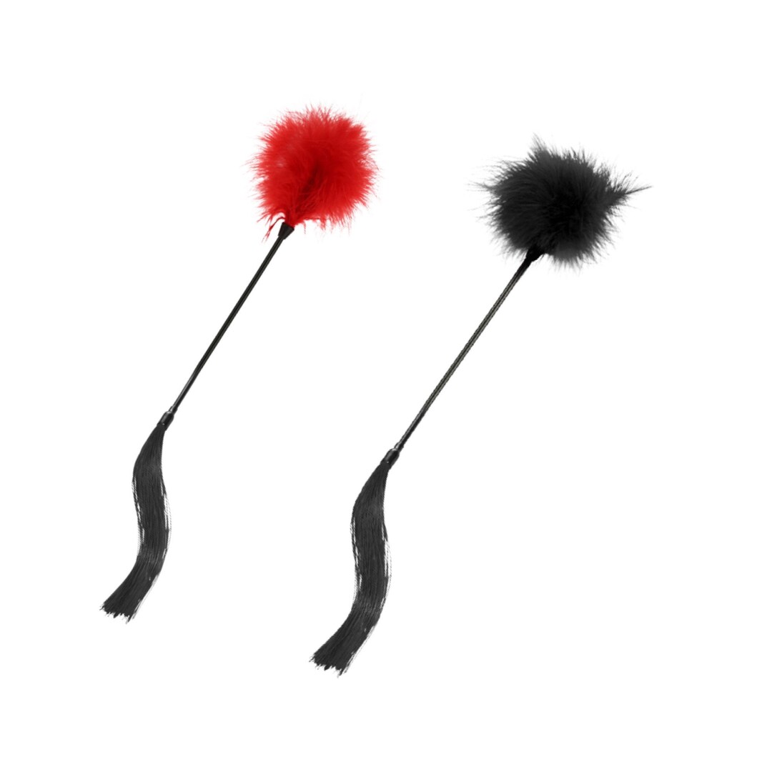 Feather Tickler With Silicone Whip BDSM Toys - Etsy