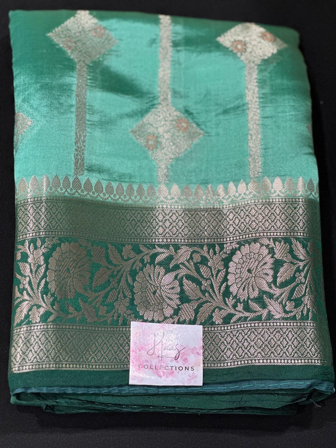 Pure Raw Mango Saree With Blouse - Etsy