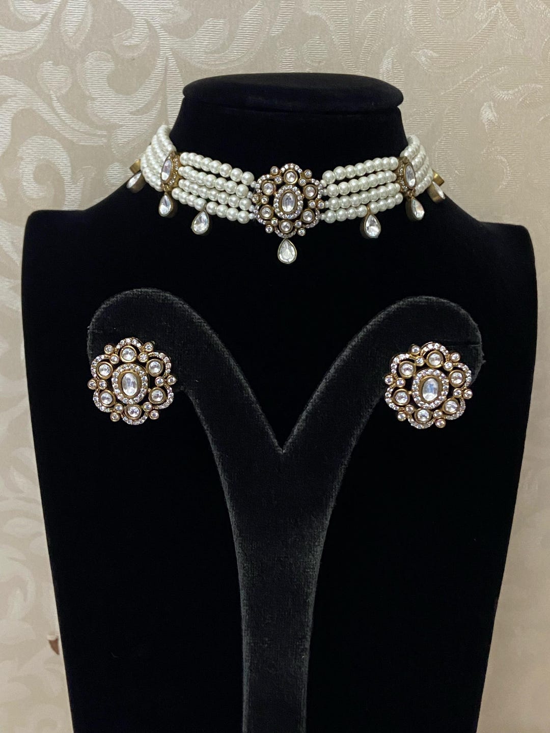 Victorian Pearls Choker | Latest Indian Jewelry - Etsy