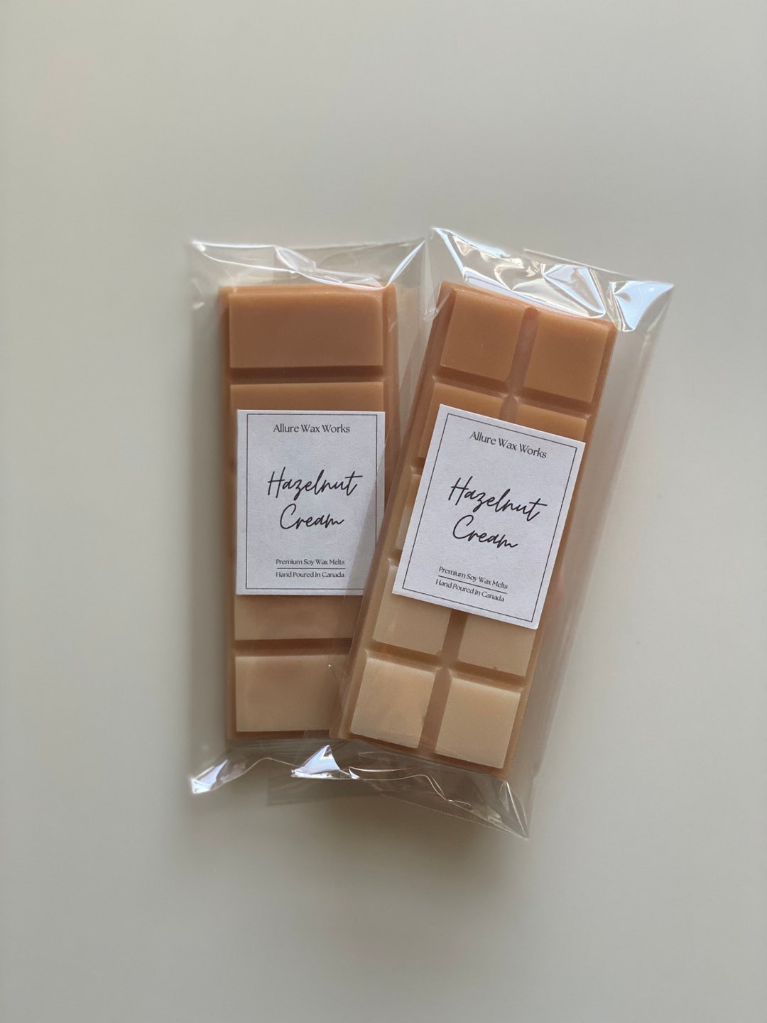 Hazelnut Cream All Natural Soy Snapbar Wax Melts | Hazelnut Cream ...