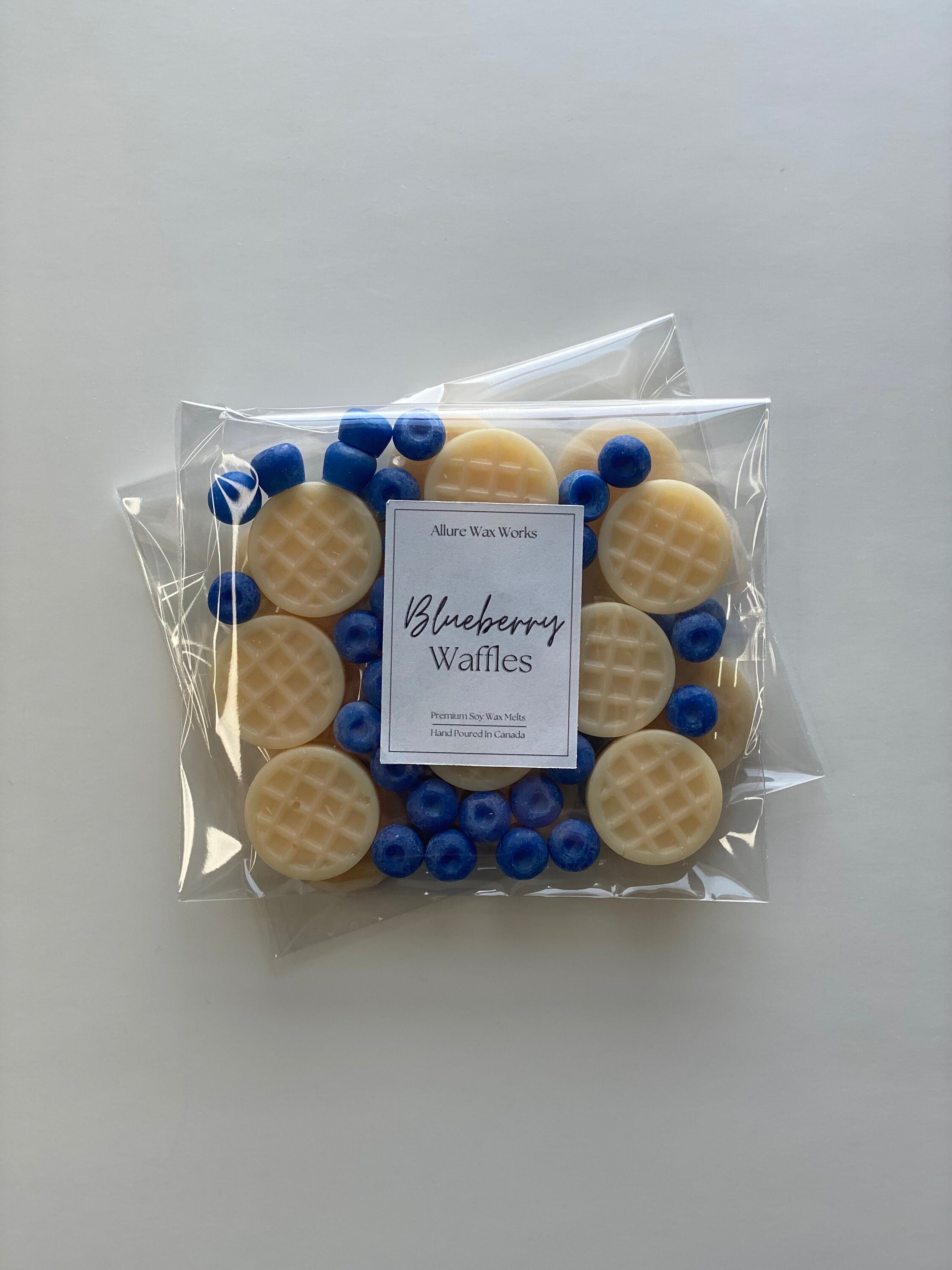 Blueberry Waffles All Natural Soy Wax Melts | Premium Breakfast Food ...