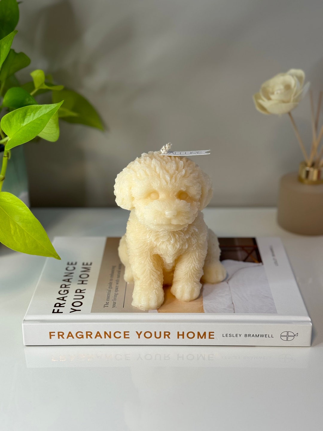 XL Teddy Dog Candle | Handcrafted and All-natural - Perfect for Pet ...